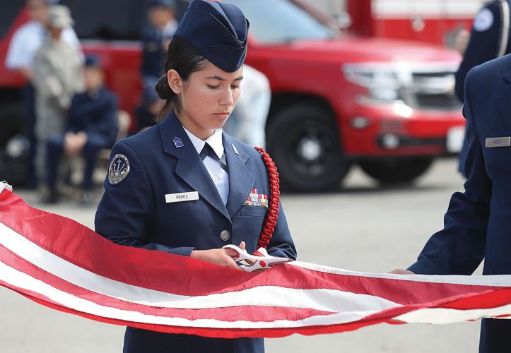 JROTC cadets hold first flag retirement ceremony | News | ttownmedia.com