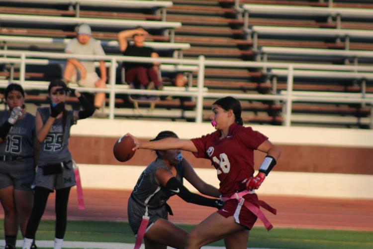 Patterson Flag Football Splits Games Against Manteca High Buffaloes ...