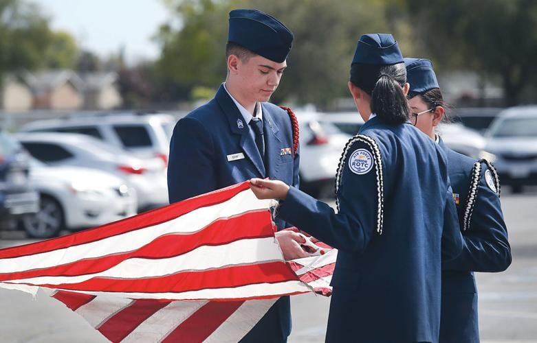 JROTC cadets hold first flag retirement ceremony | News | ttownmedia.com