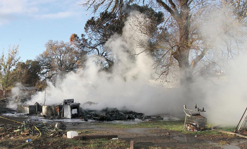Vacant home destroyed in Monday morning fire | Tracy Press | ttownmedia.com