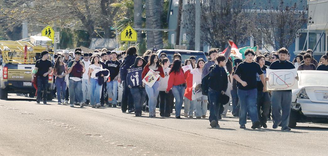 Students protest against ICE | Tracy Press | ttownmedia.com
