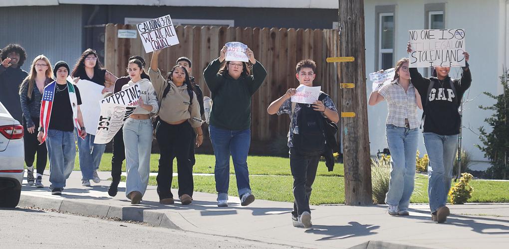 Students protest against ICE | Tracy Press | ttownmedia.com