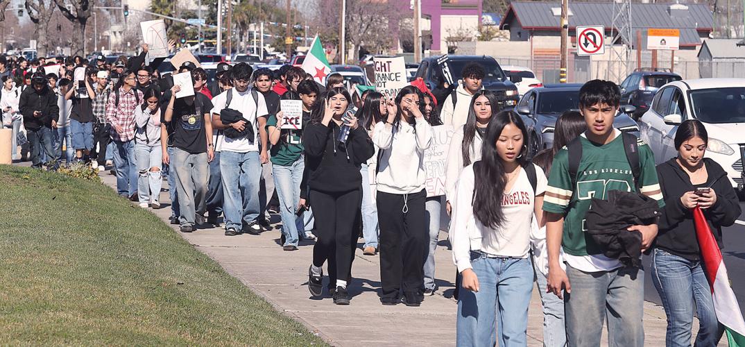 Students protest against ICE | Tracy Press | ttownmedia.com