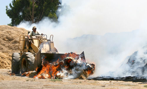 Slideshow: Hay fire at River Oak Arena | Patterson Irrigator News ...