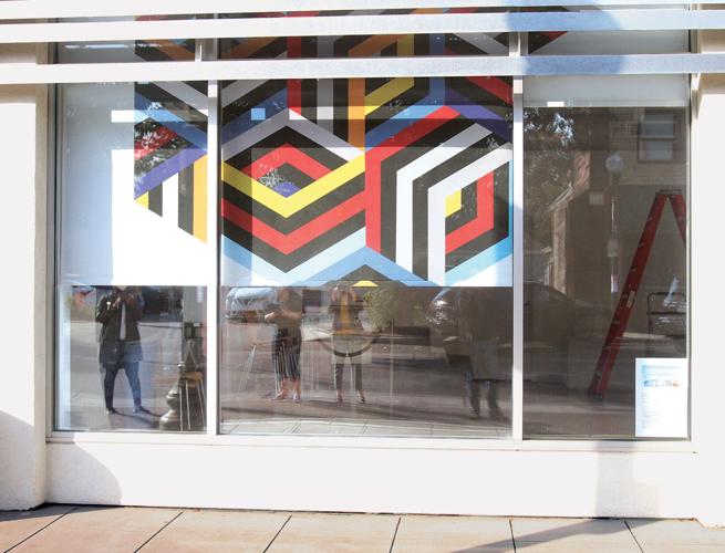 Window shade art unveiled at Grand Theatre | Tracy Press Our Town ...