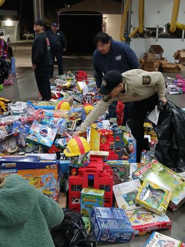 Volunteer firefighters deliver cheer to Patterson children | Patterson ...