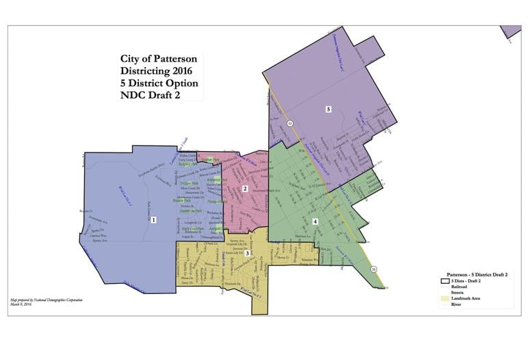 Council prefers 5 election districts to 4 | Patterson Irrigator News ...