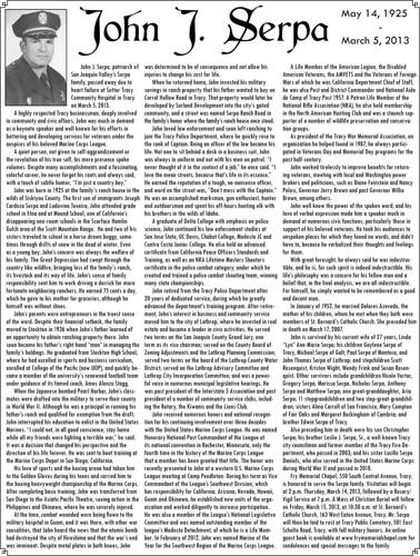 John J. Serpa | Tracy Press | ttownmedia.com