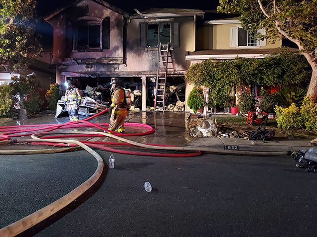 Fireworks destroy house | Patterson Irrigator | ttownmedia.com