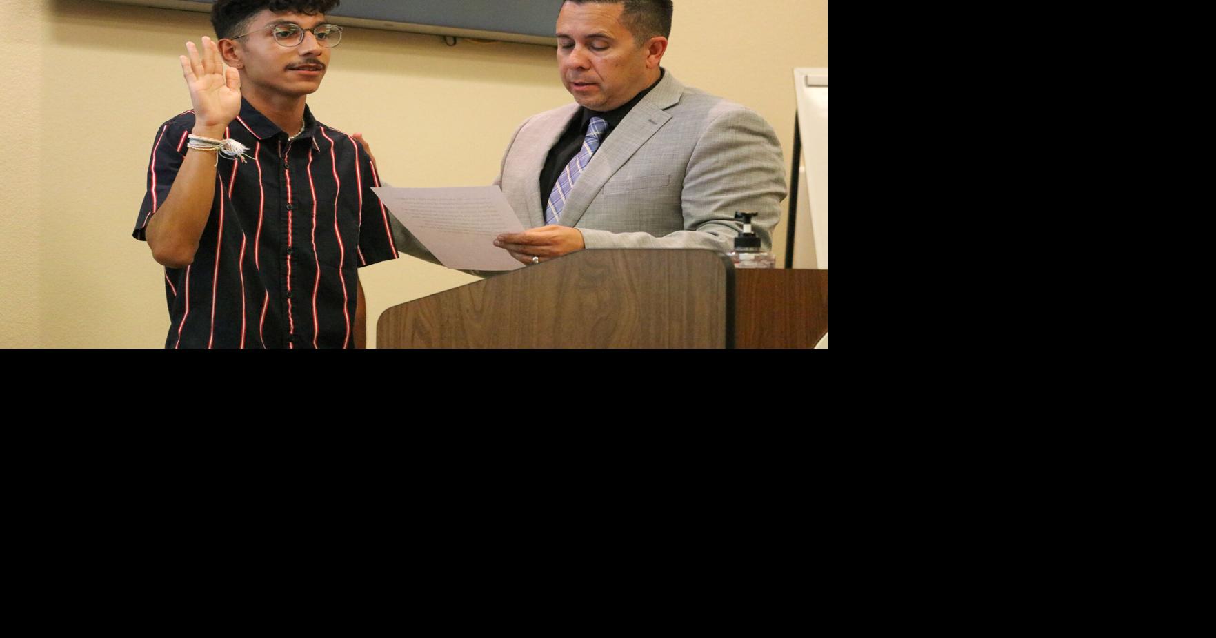 PJUSD School Board: PHS student Isaiah Rivera sworn in as newest member ...