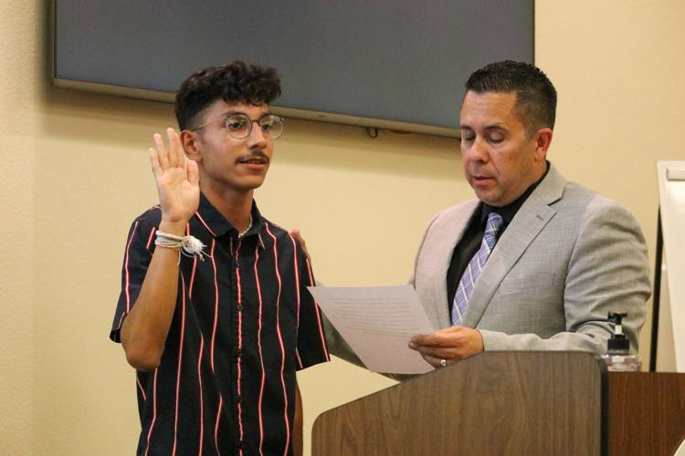 PJUSD School Board: PHS student Isaiah Rivera sworn in as newest member ...