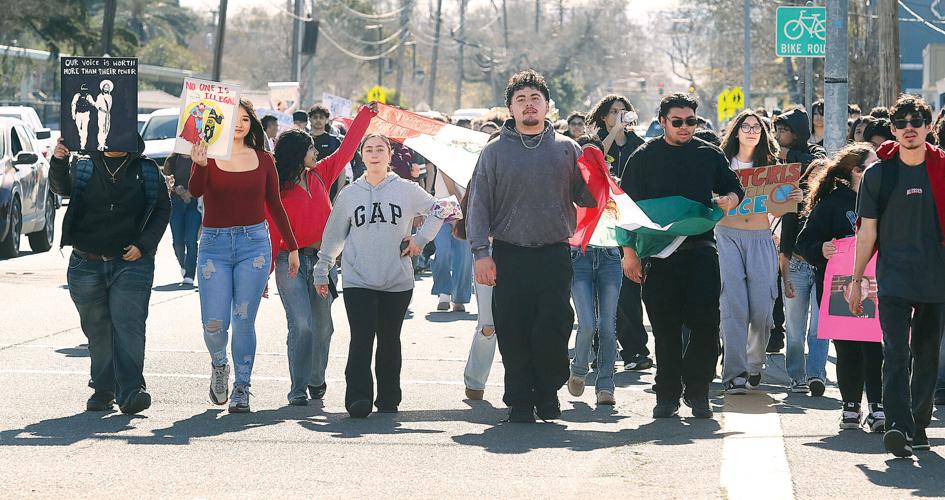Students protest against ICE | Tracy Press | ttownmedia.com