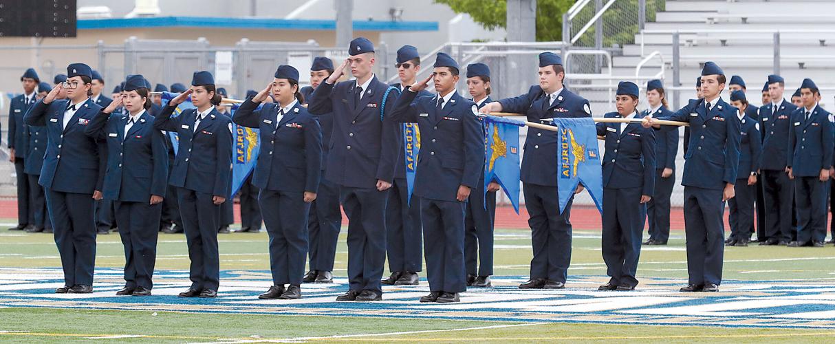 Air Force JROTC cadets hold Pass in Review ceremony | Tracy Press ...