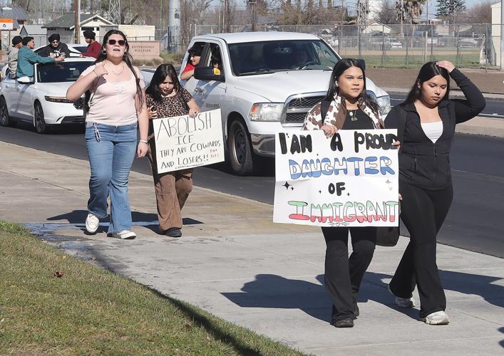 Students protest against ICE | Tracy Press | ttownmedia.com
