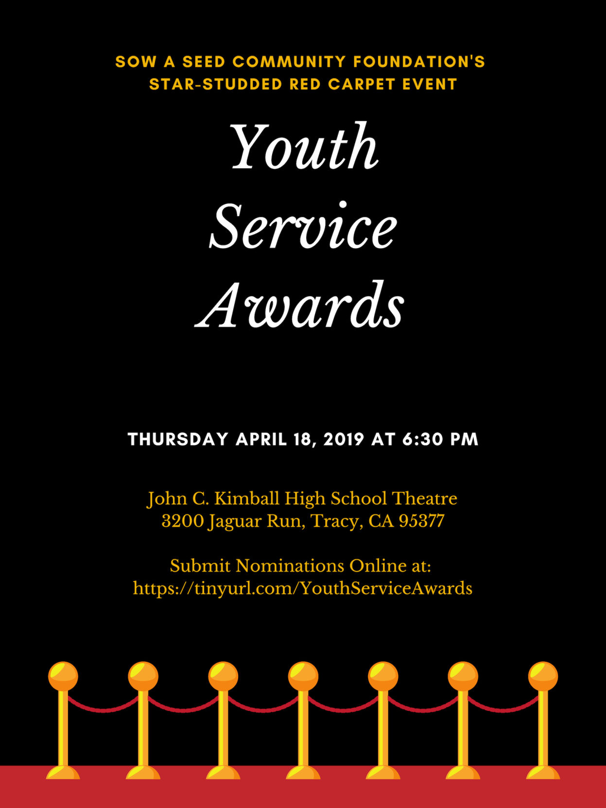 2019 Youth Service Awards | Tracy Press | ttownmedia.com