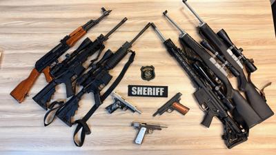 Deputies seize 9 firearms after man arrested on Ramey Warrant ...