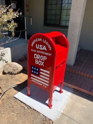 Retired flag drop box available for residents | Patterson Irrigator ...