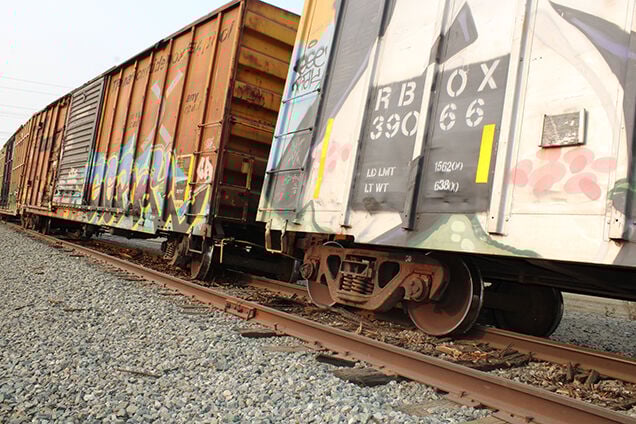 Train derailment blocks Frank Cox Road | Patterson Irrigator ...