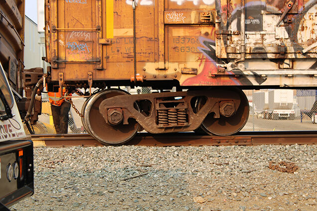 Train derailment blocks Frank Cox Road | Patterson Irrigator ...