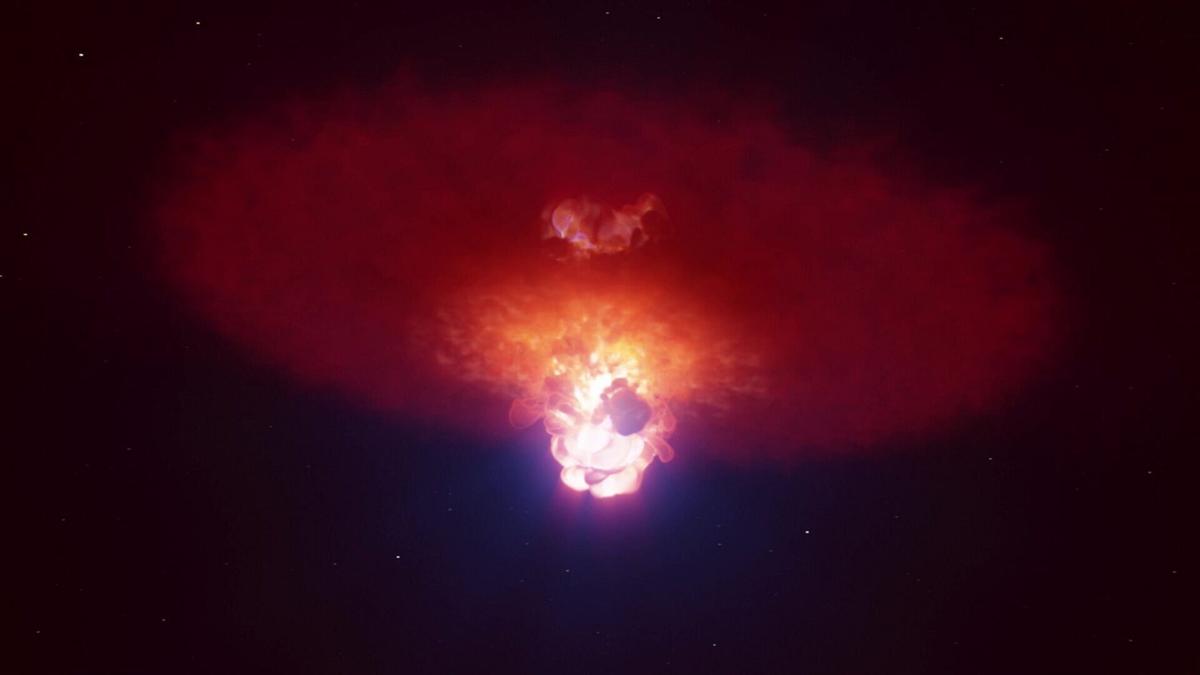 supernova explosion 2024