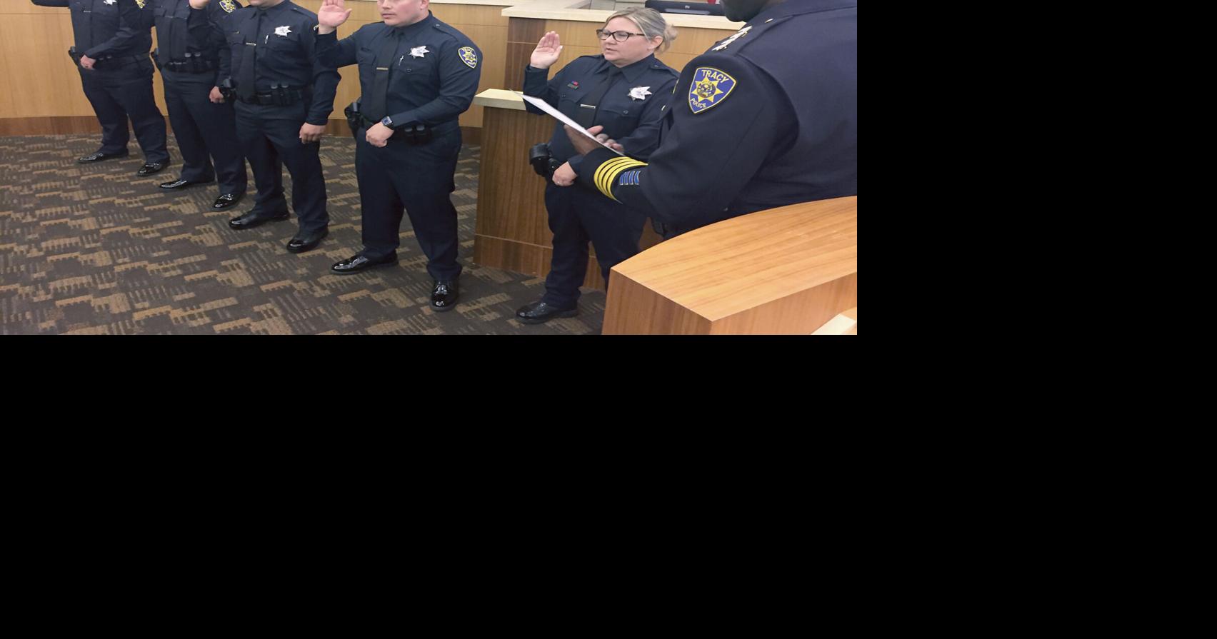 Tracy Police welcomes five new officers | Tracy Press | ttownmedia.com