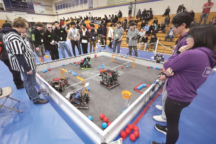 Vex Robotics championship rolls into west High | Tracy Press ...