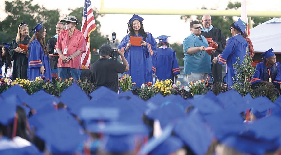 Kimball High seniors celebrate commencement at evening ceremony | Tracy ...