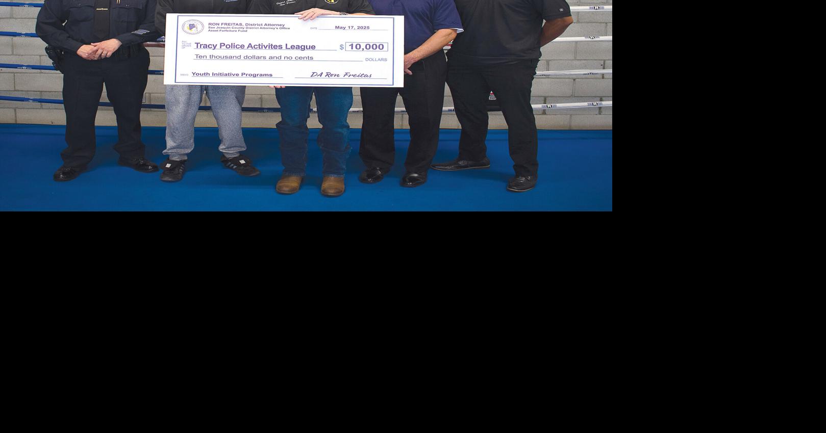 DA supports PAL gym | Tracy Press | ttownmedia.com
