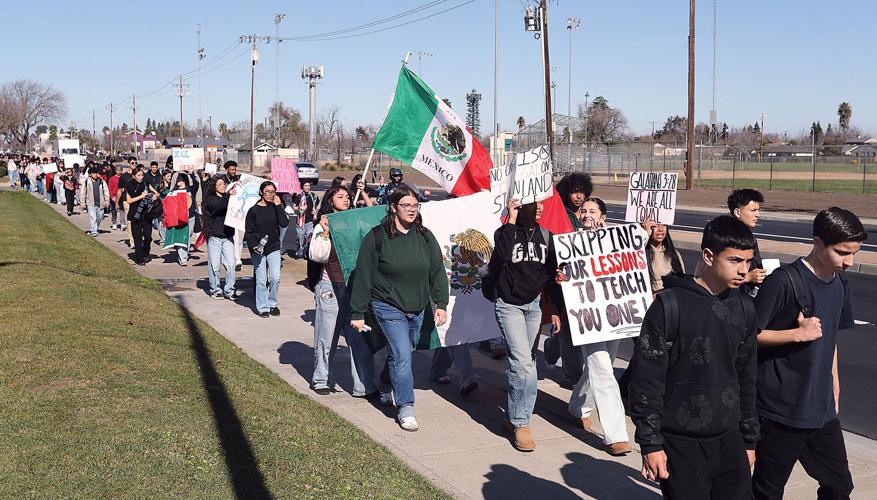 Students protest against ICE | Tracy Press | ttownmedia.com