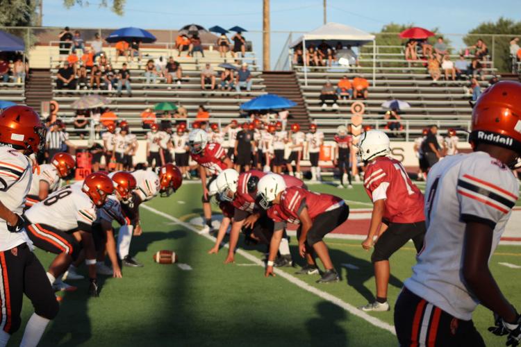 Patterson Tigers Football Kicks Off Against Merced High School ...