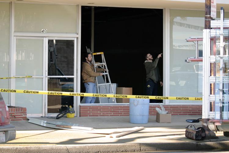 Front window to empty downtown business shattered | Patterson Irrigator ...