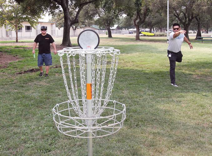 City opens first disc golf course at Dr. Powers Park | Tracy Press News ...