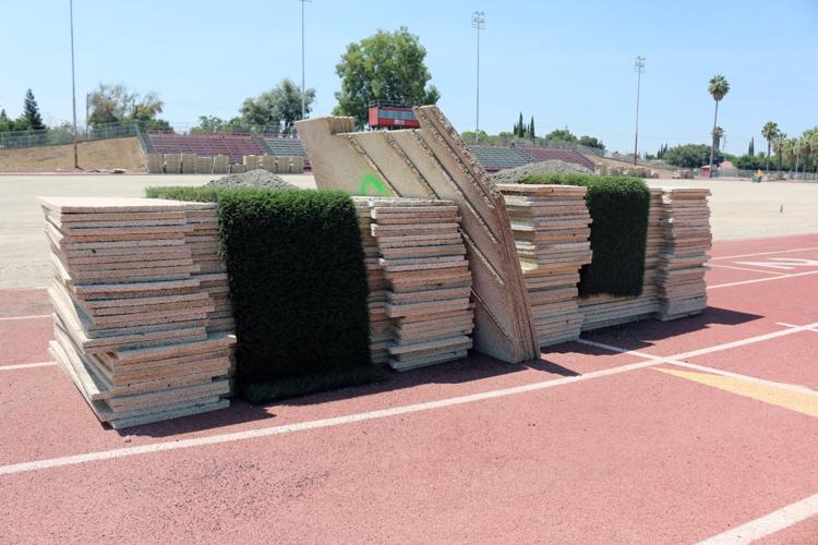 High school stadium gets a facelift | Patterson Irrigator Prep Sports ...