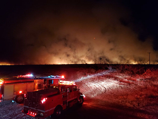 Orchard fire near Zacharias Road | Patterson Irrigator News ...