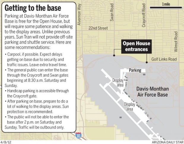 Your guide to Davis-Monthan Air Force Base's open house