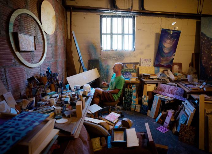 Tucson artist Gavin Troy gives new life to discarded wood