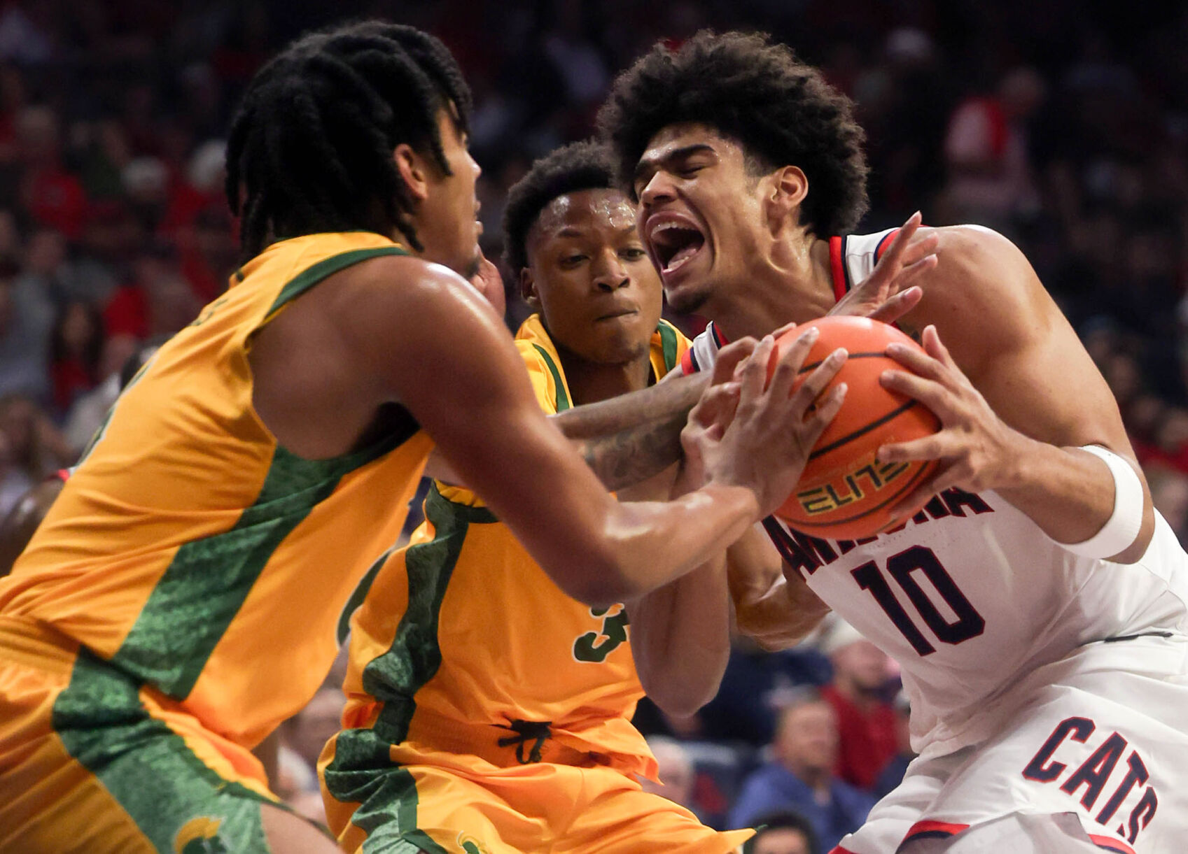 Photos: No. 2 Arizona earns a 98-61 win over Norfolk State at McKale Center
