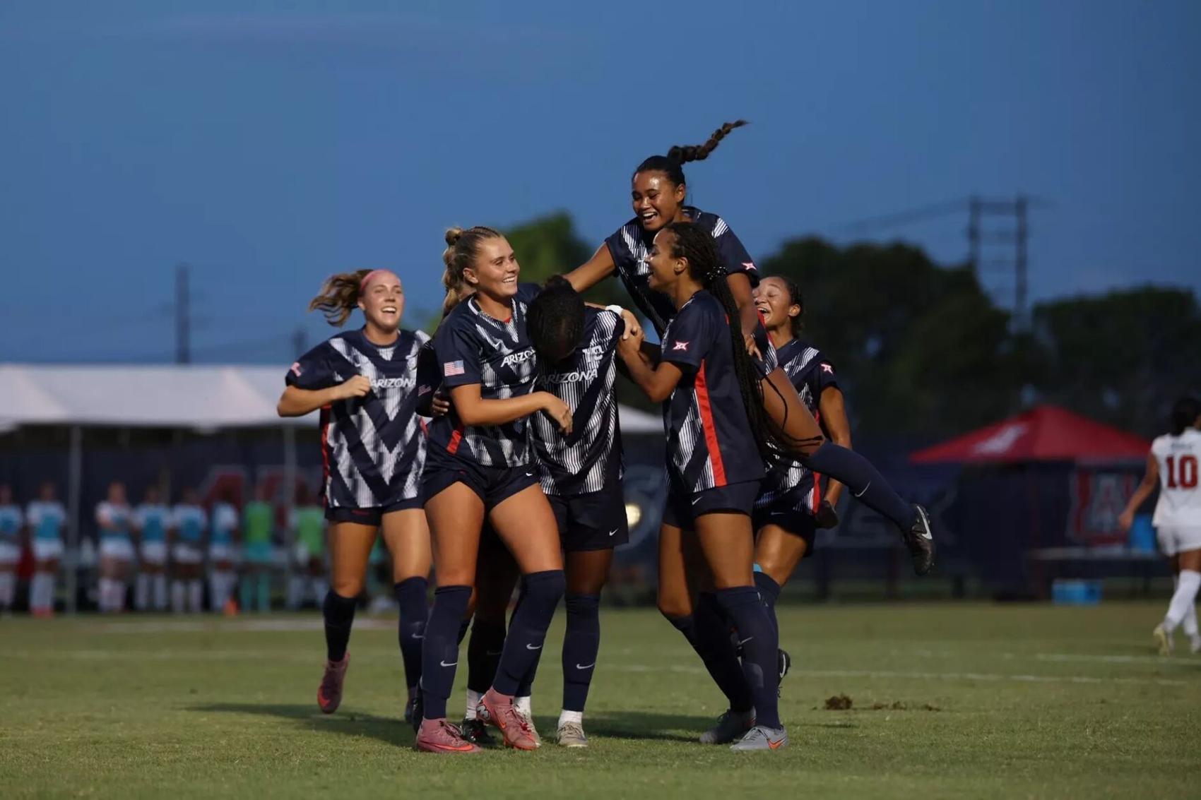 Arizona soccer shuts out UNLV in season opener, 5-0