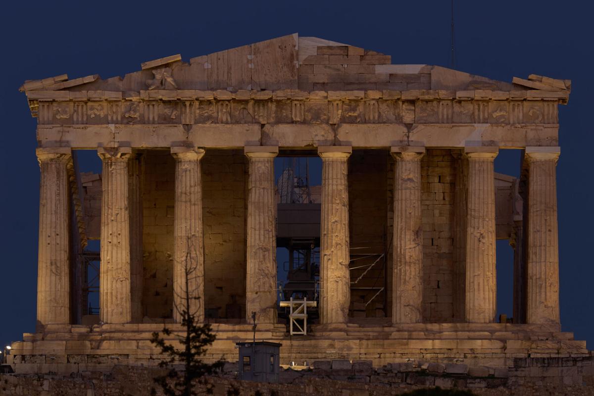 parthenon column