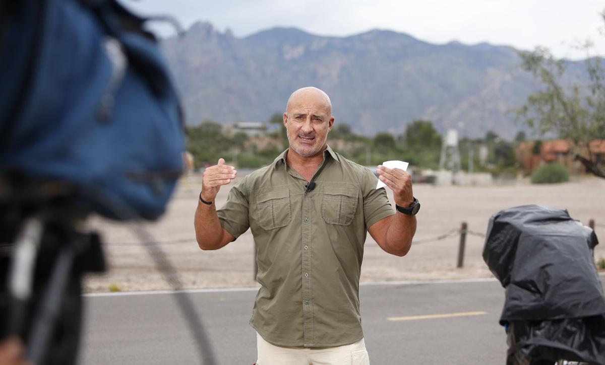 Photos: Weather Channel's Jim Cantore tracks storm from Tucson Photos: Weather Channel's Jim Cantore tracks storm from Tucson