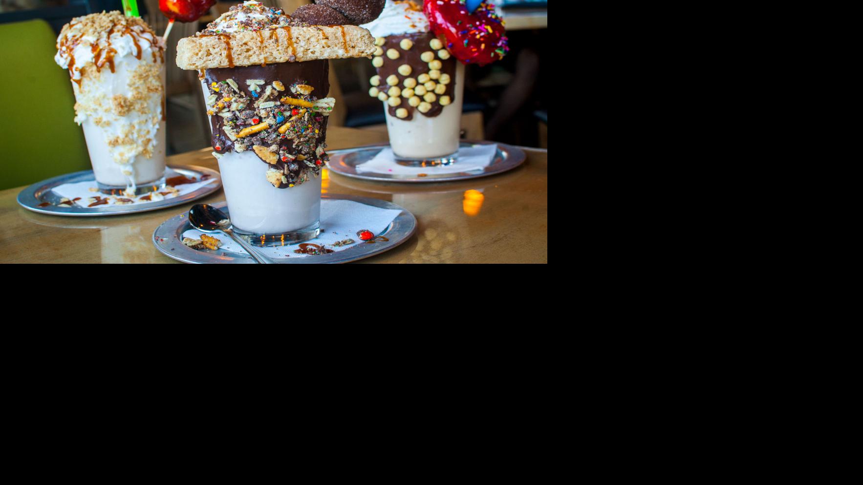 Tucson spot makes absurd milkshakes topped with donuts and rice krispies