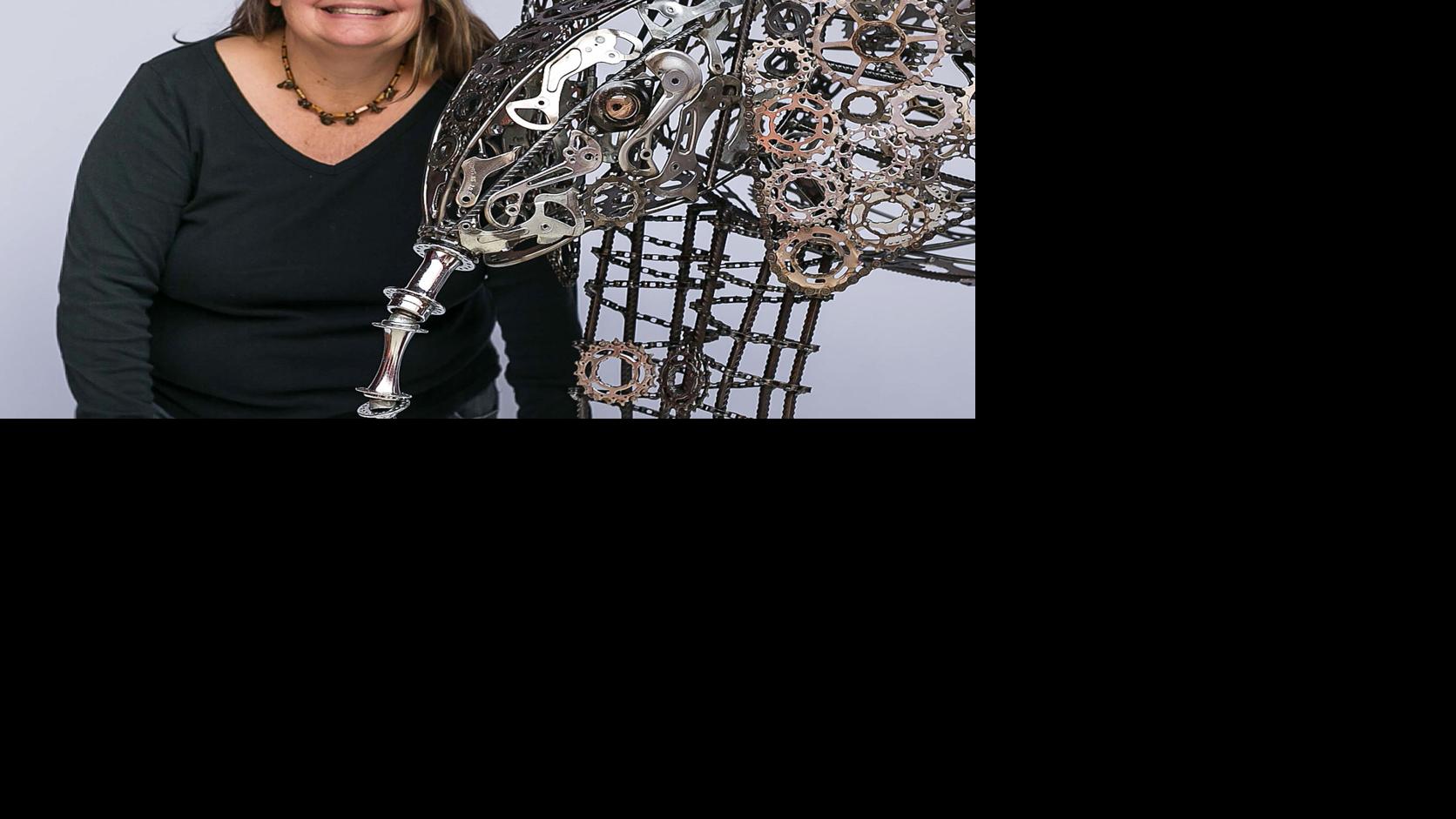 Cathy Franklin didn't think she was an artist until her son taught her ...