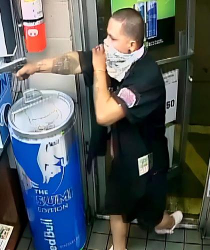 Armed Man Robs Gas Station Police Seek Help Iding
