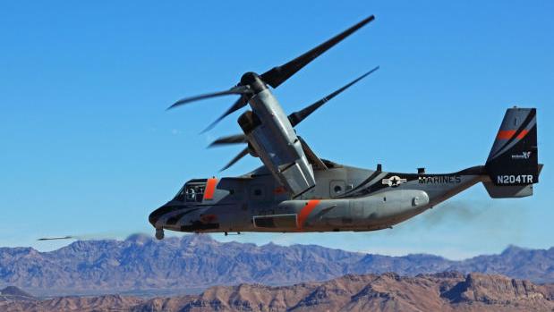 Osprey successfully test-fires Raytheon missiles