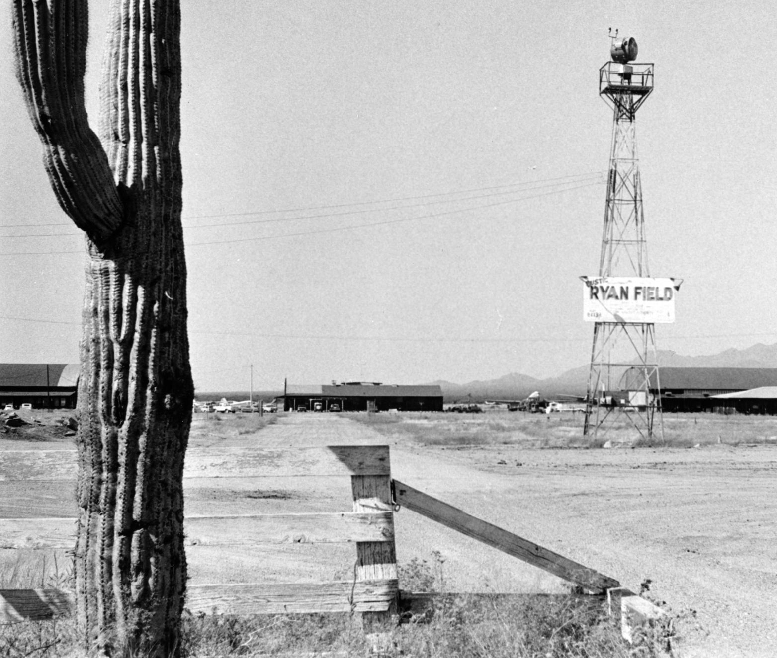 Photos: Ryan Field west of Tucson had origins as a WWII training base