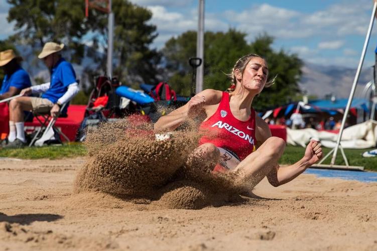 UofA 2-sport athlete Vanek gears up for Pac-12 track champs.