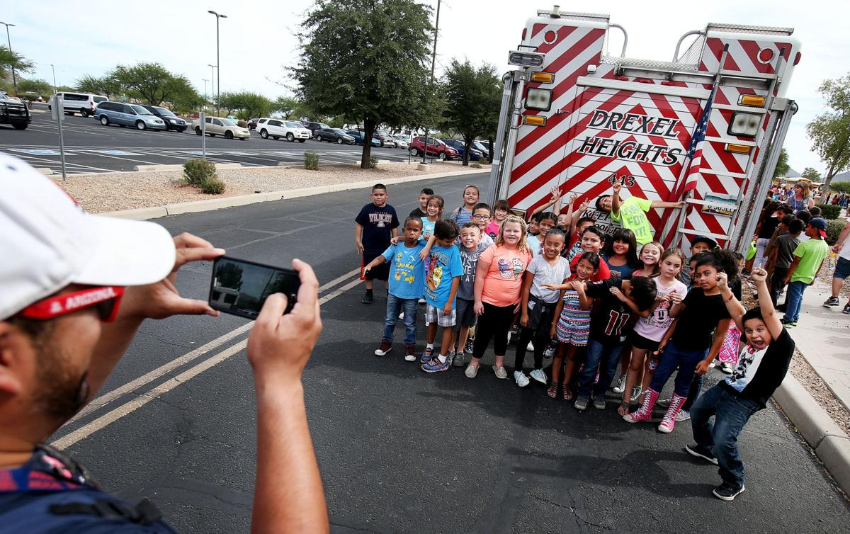 Photos: Fire safety event for 1,500 kids