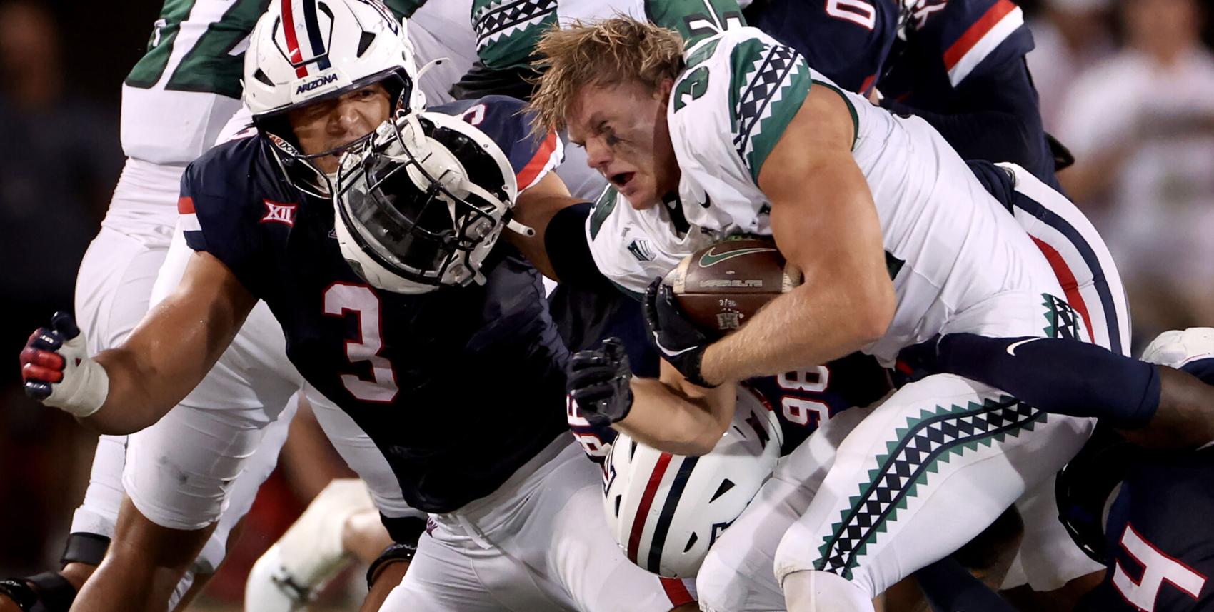 Arizona Wildcats thump Hawaii 40-6 to start 2025 season