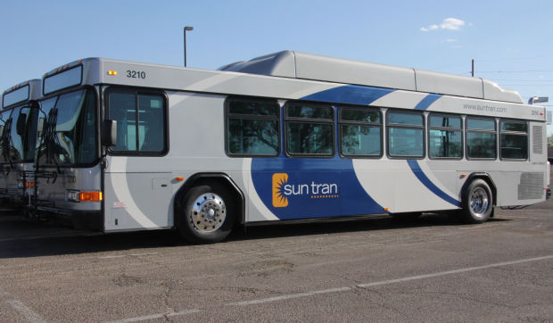 New Sun Tran buses powered by natural gas
