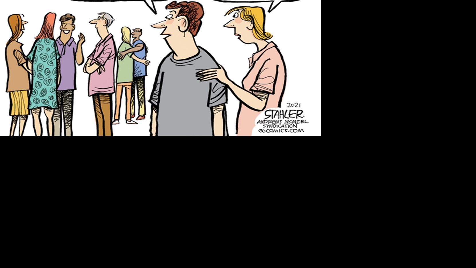 Jeff Stahler Cartoon: Back to abnormal